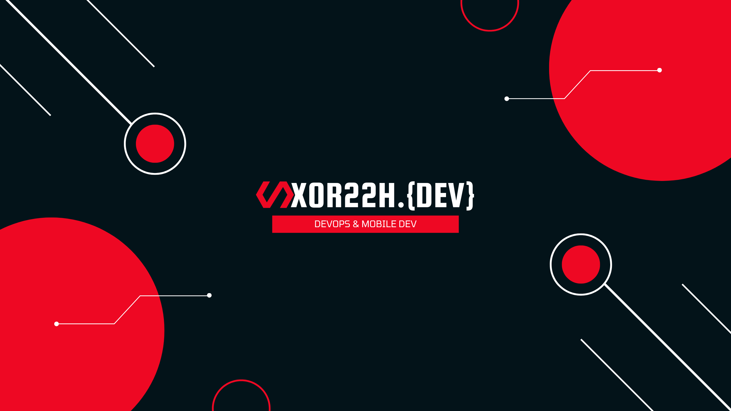 Portfolio - xor22h.{dev}